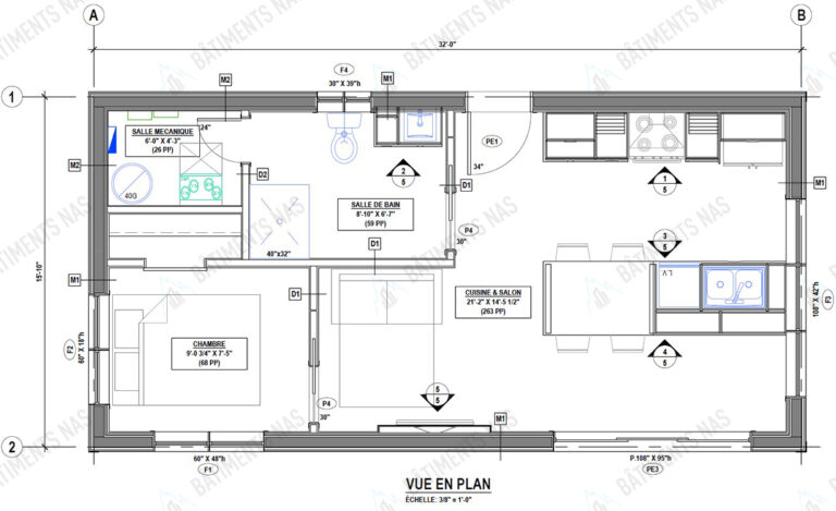 Maison, mini-maison, modulaire et unimodulaire | Bâtiments NAS